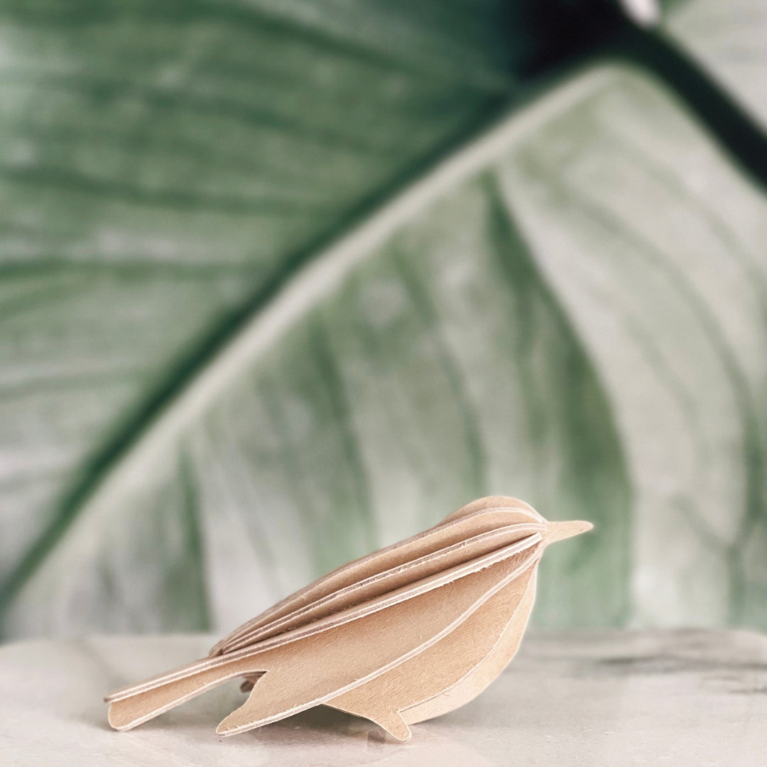 Lovi 3D Wooden BIRD (4.7" | 5 colors) | NØRDIK