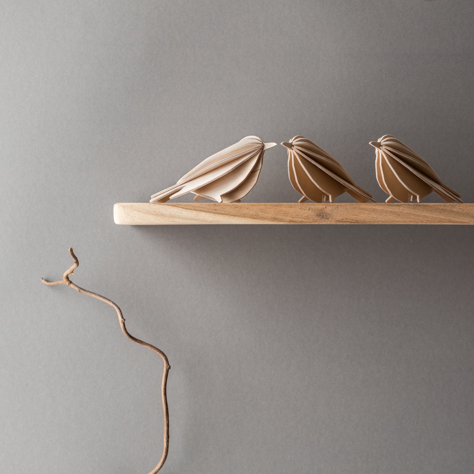 Lovi 3D Wooden BIRD (4.7" | 5 colors) | NØRDIK