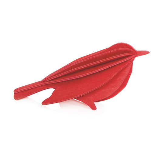 Lovi 3D Wooden BIRD (4.7" | 5 colors) | NØRDIK